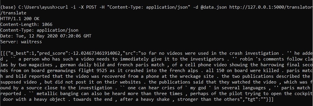 Unable to get Output while running the pretrained document summarization transformer model ...