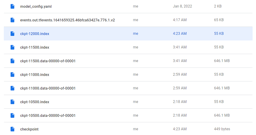 Model wont resume training - missing files - Support - OpenNMT