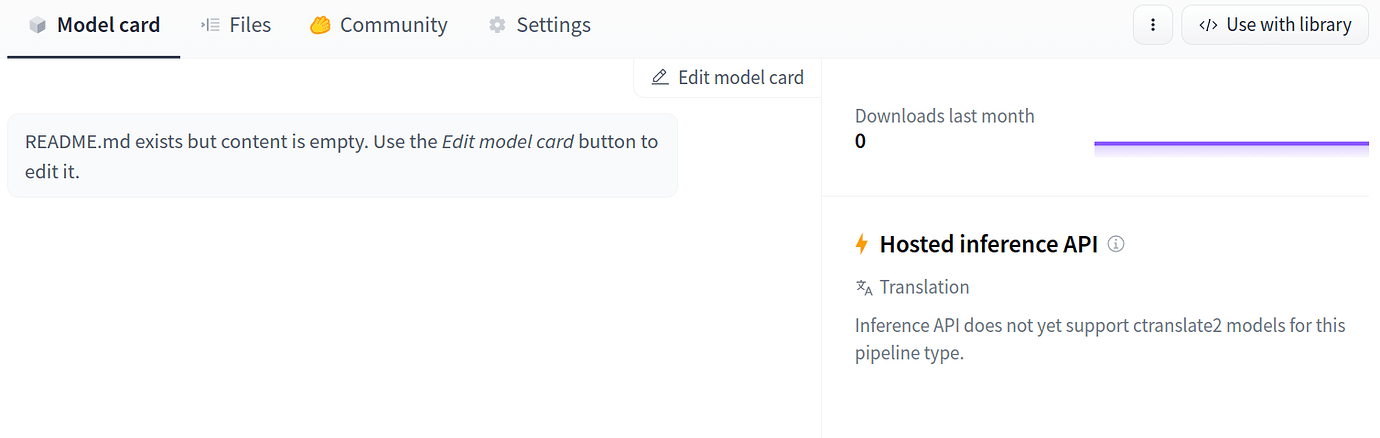 Inference API ct2 on Hugging Face - Support - OpenNMT Inference API ct2 on Hugging Face - Support - OpenNMT