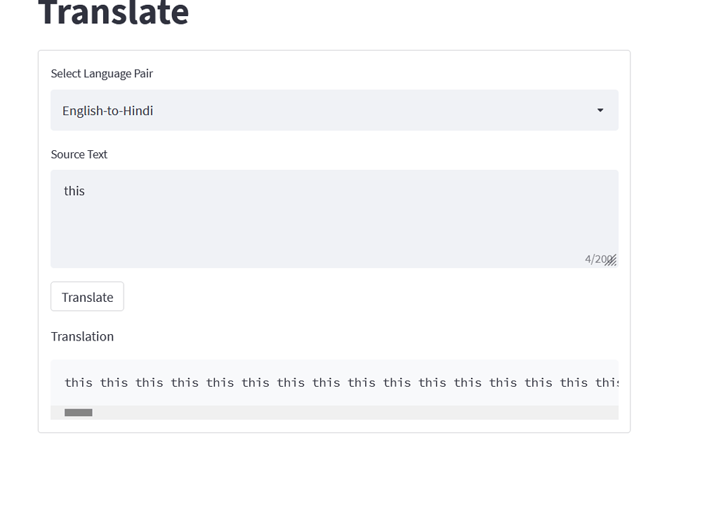 Translation problem using ctranslate2 - Support - OpenNMT