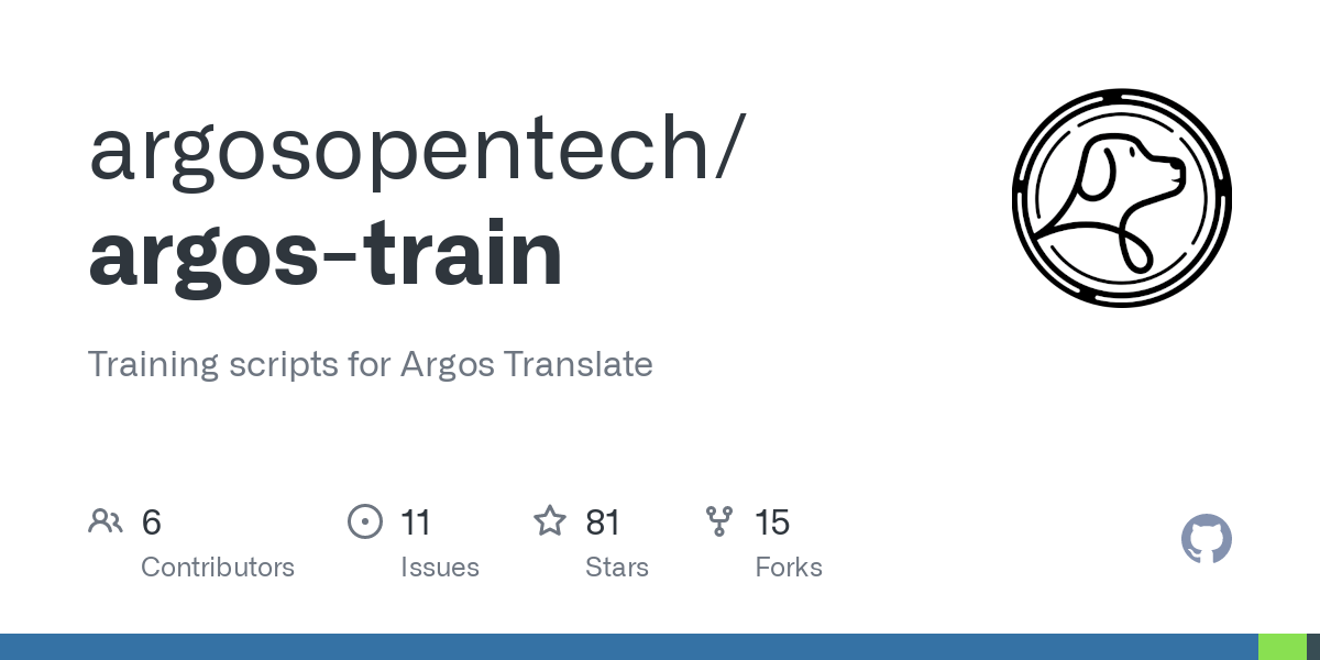 Training a OpenNMT-py Translation Model on Custom Data with Argos Train ... Training a OpenNMT-py Translation Model on Custom Data with Argos Train ...